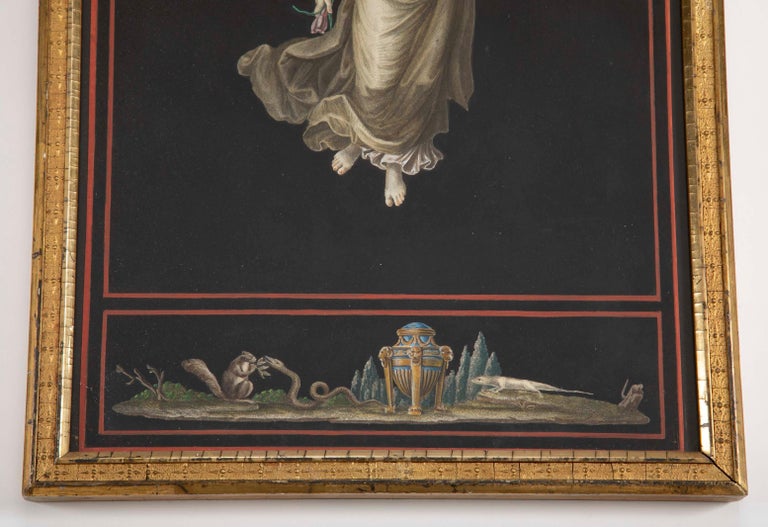 Six Color Engravings 'Hours of Day and Night' after Raphael at 1stDibs