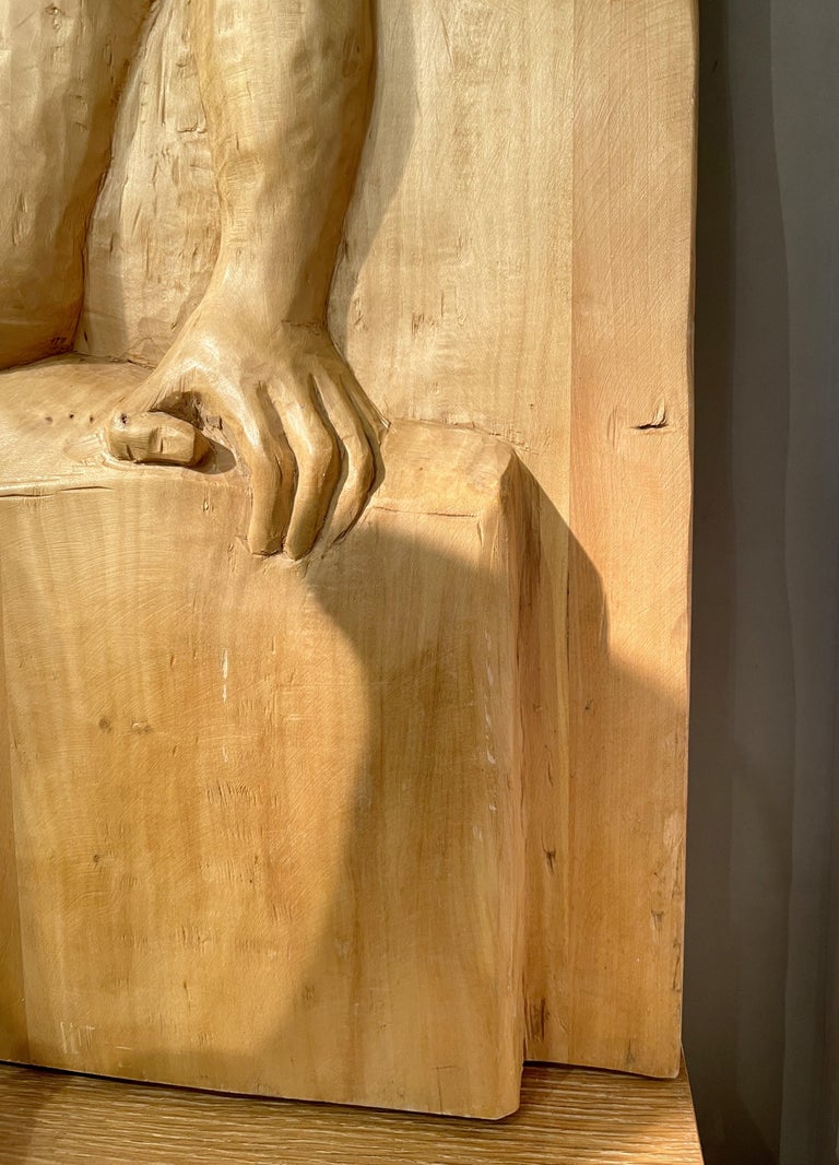 Six Decorative Panels, Carved Wood in Low Relief For Sale at 1stDibs