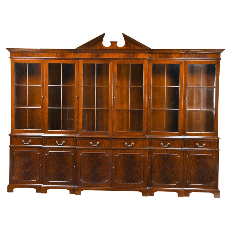 Six Door Breakfront For Sale at 1stDibs