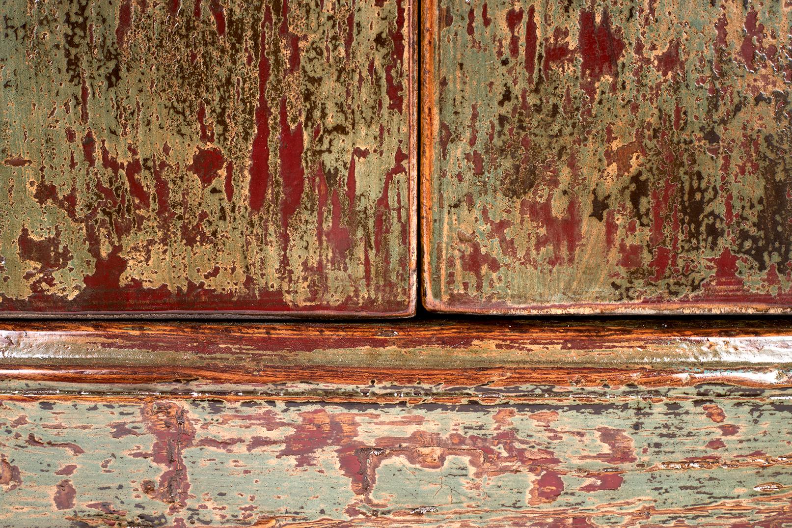 Six Door Server in Original Paint Patina For Sale at 1stDibs