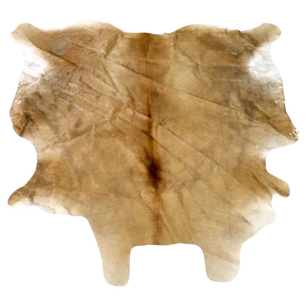 Six Foot Cow Hide Rug For Sale at 1stDibs