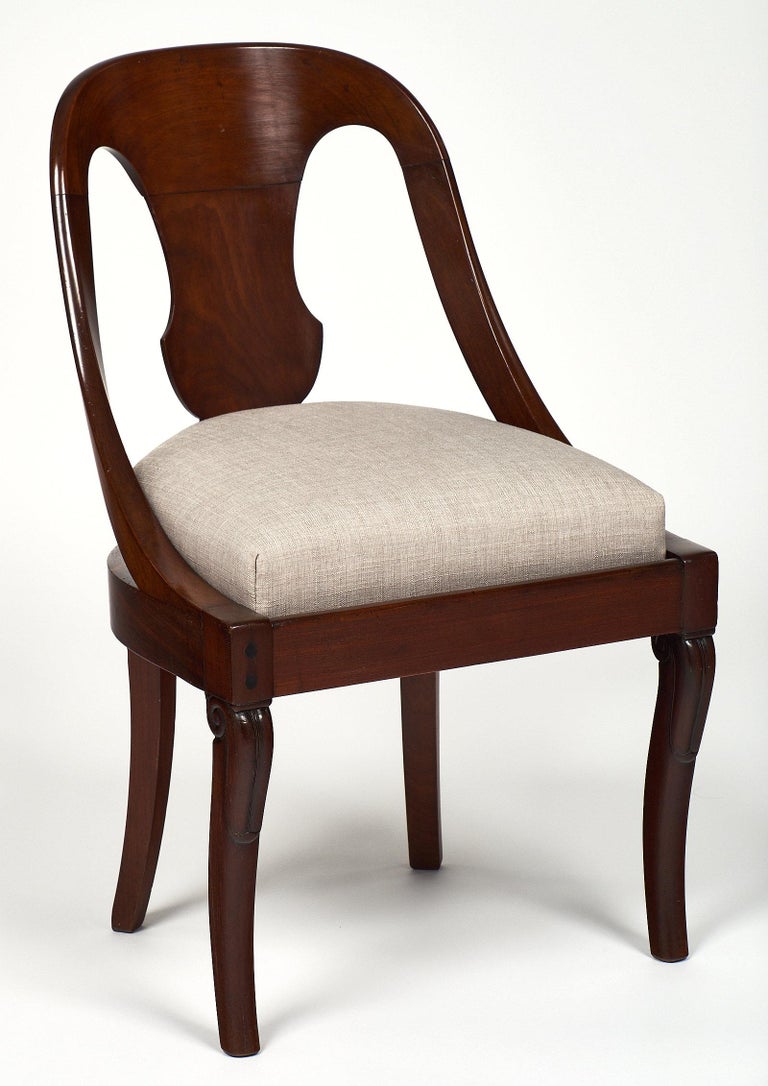 Six Gondola Dining Chairs at 1stDibs | gondola furniture