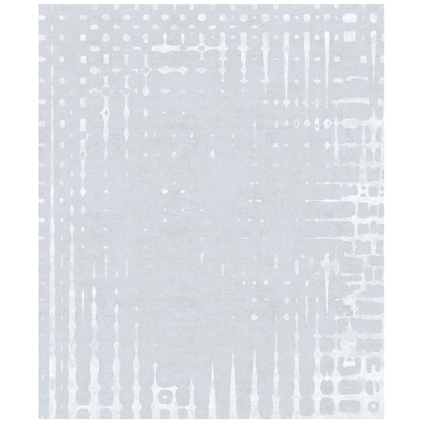 Fortuny Blue Rug in tencel by Cristina Jorge de Carvalho For Sale at ...