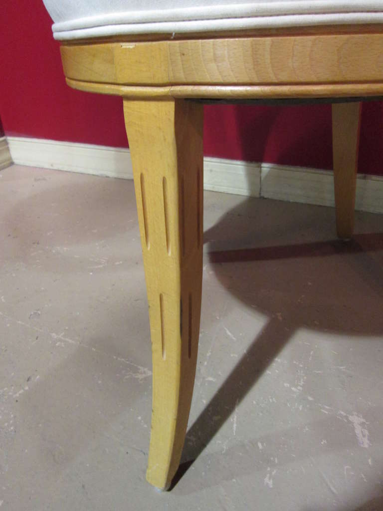 Six Italian Decorative Venetian Shell Back Dining Chairs For Sale at ...