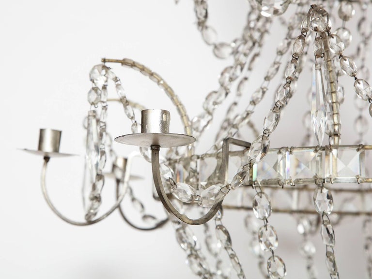 Swedish Crystal Chandelier at 1stDibs