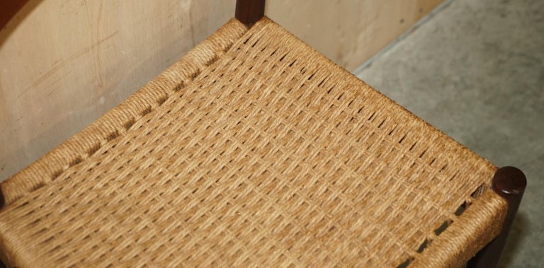 Six Original 1950's Arne Hovmand-Olsen Model #175 Dining Chairs for ...