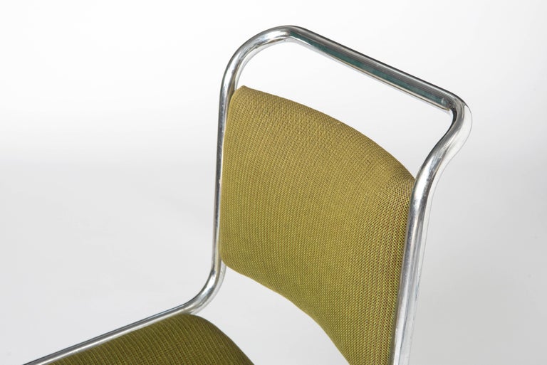 Six P.E.L Steel Chairs Designed by Oliver Bernard, England, circa 1931 ...