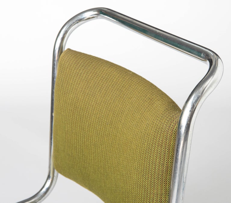 Six P.E.L Steel Chairs Designed by Oliver Bernard, England, circa 1931 ...