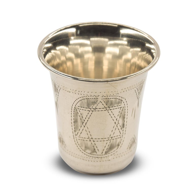 Six Silver Glasses, Early 20th Century For Sale at 1stDibs