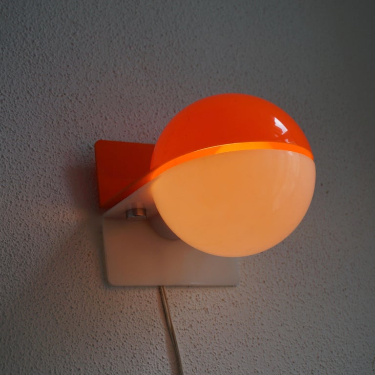 One of Six Table or Wall Lamps by Guzzini For Sale at 1stDibs