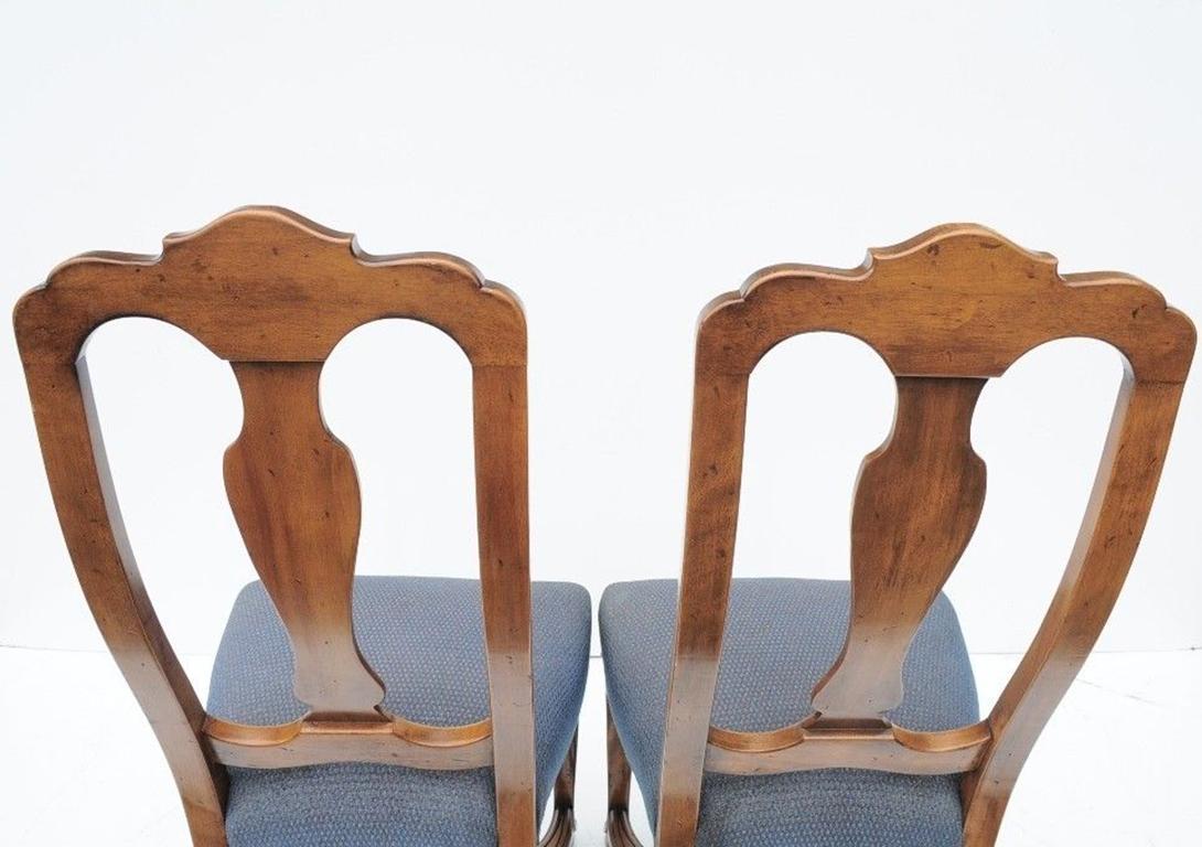 Six Vintage Swedish Rococo French Style Shell Hoof Foot Walnut Dining ...