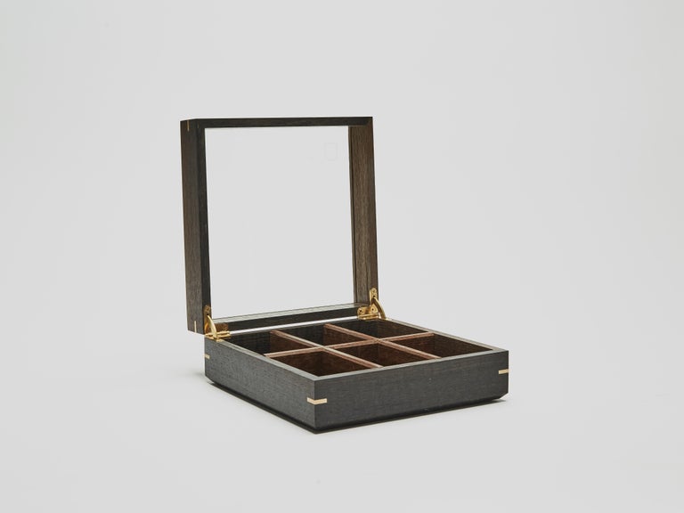 Six Watch Box Made from Solid 3000-5000 Year-Old Bog-Oak For Sale at ...