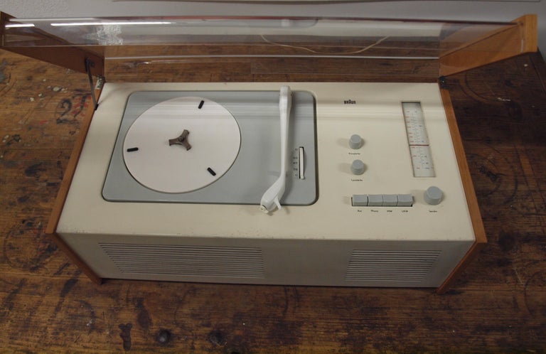 SK4 Record Player Designed by Dieter Rams for Braun, 1958 at 1stDibs