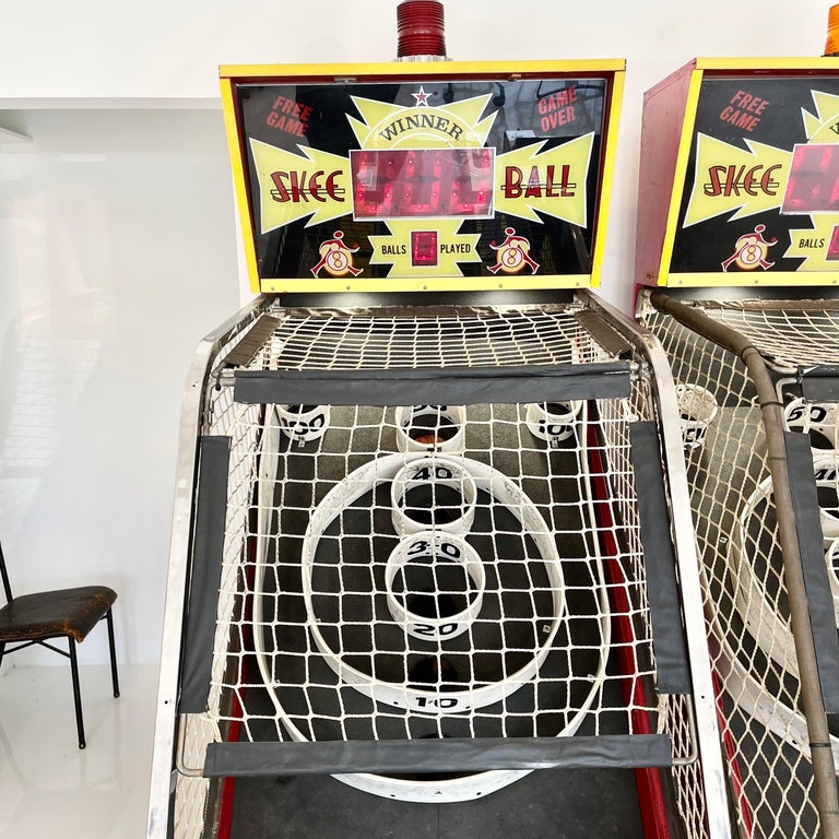 Skee-Ball Machine, 1990s Usa For Sale at 1stDibs | skeeball machine ...