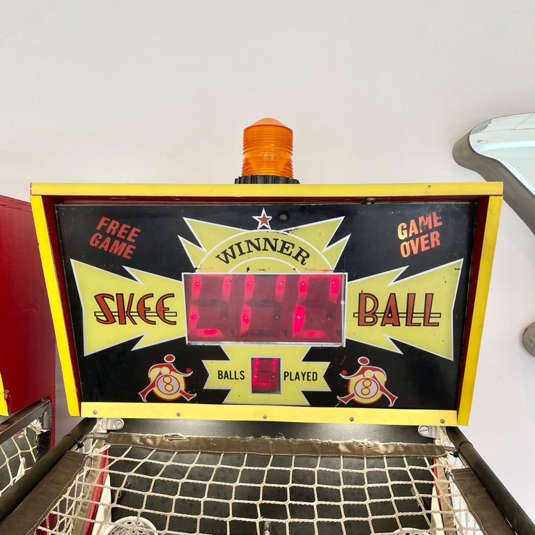 Skee-Ball Machine, 1990s Usa For Sale at 1stDibs | skeeball machine ...