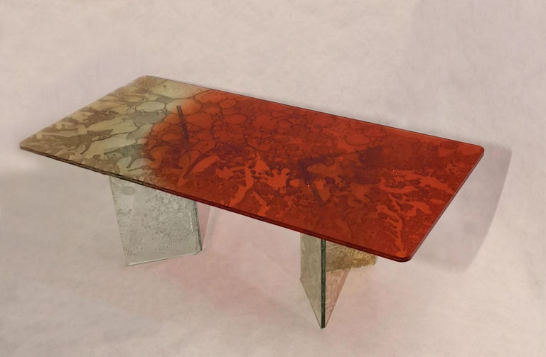 Sketch Multicolor Coffee Table Made in Acrylic Design Roberto ...