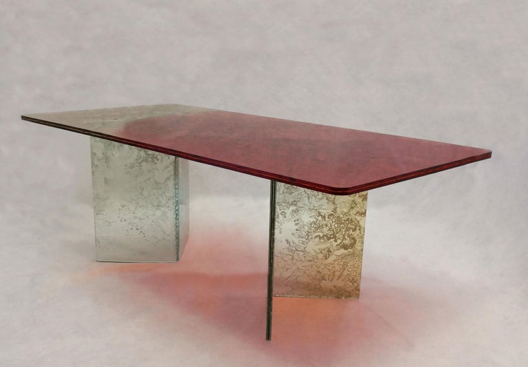 Sketch Multicolor Coffee Table Made in Acrylic Design Roberto ...