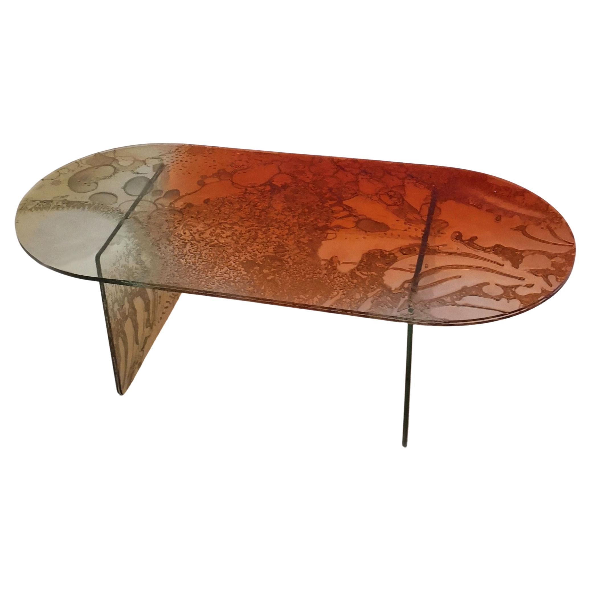 Sketch Multicolor Coffee Table Made in Acrylic Design Roberto ...
