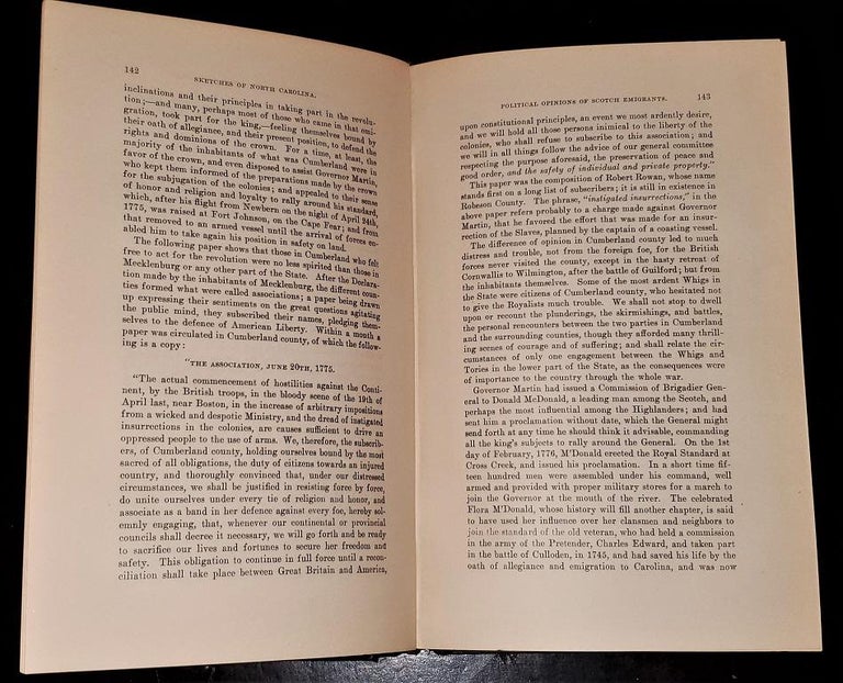 Sketches of North Carolina by Rev WH Foote For Sale at 1stDibs