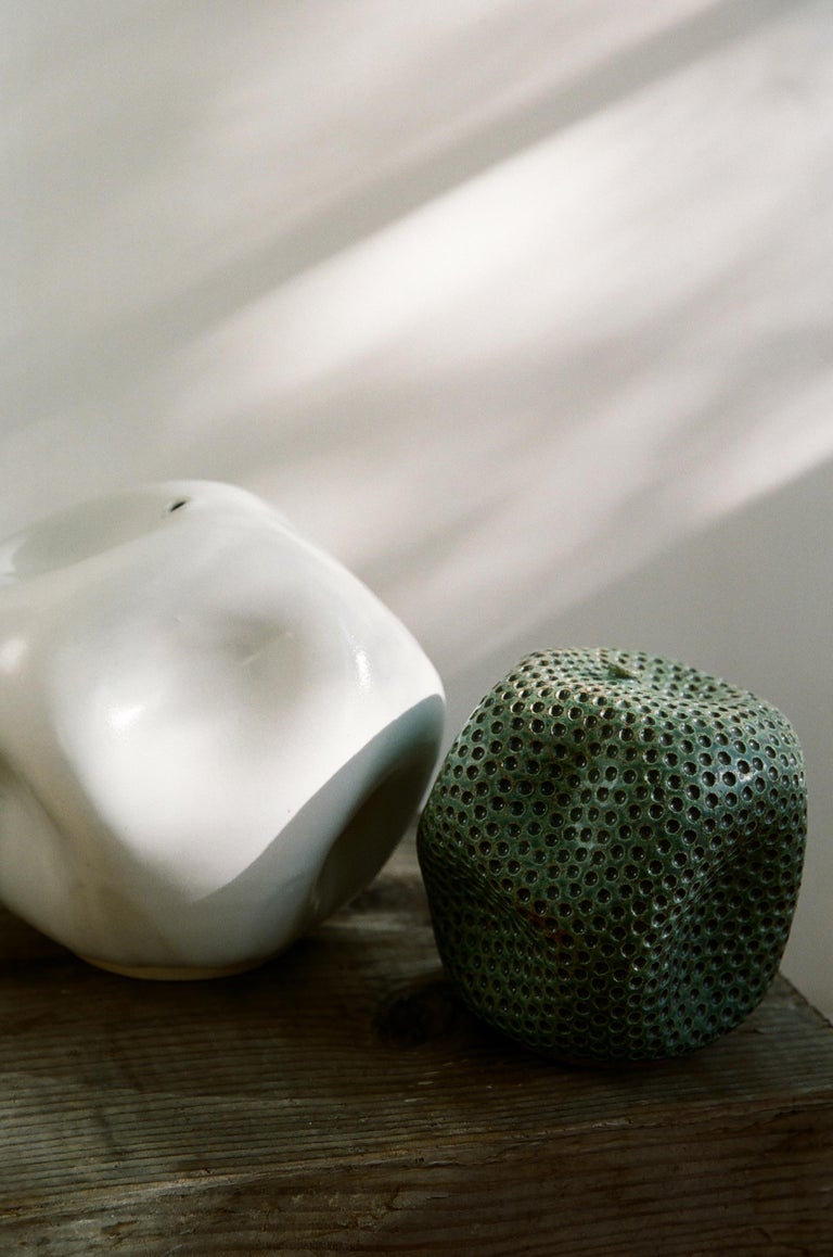 Skoby Joe Hand Made White Ceramic Vase Wabi Sabi Mid-Century Modern ...