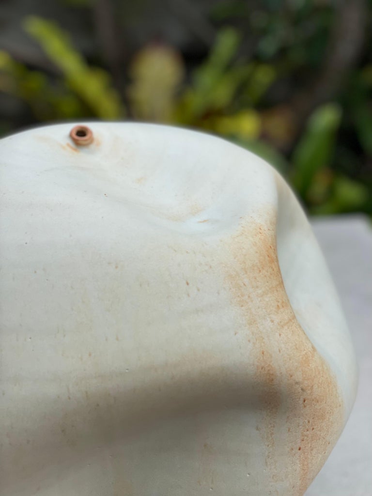 Skoby Joe - Grand vase en céramique crème Wabi Sabi / Mid-Century ...