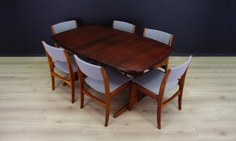 Skovby Chairs Danish Design Rosewood Midcentury, 1970s For Sale at 1stDibs