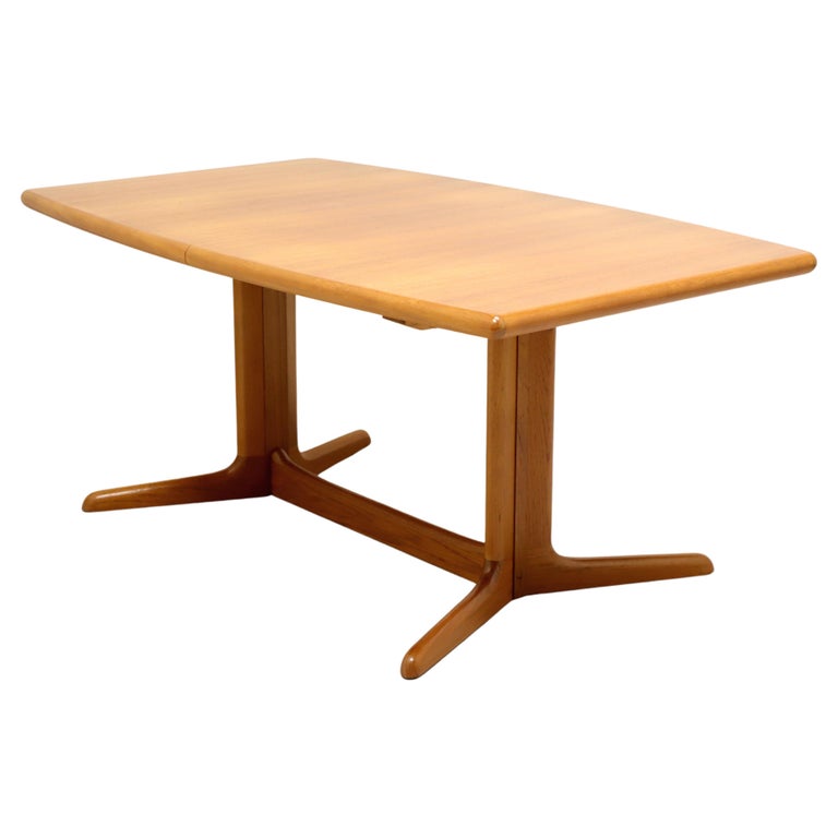 SKOVBY Danish Modern Teak Dining Table at 1stDibs