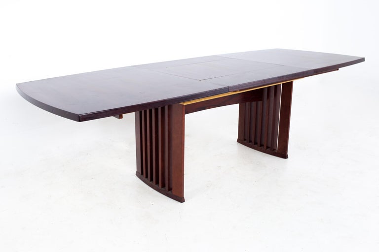 Skovby Mid Century Rosewood Dining Table at 1stDibs