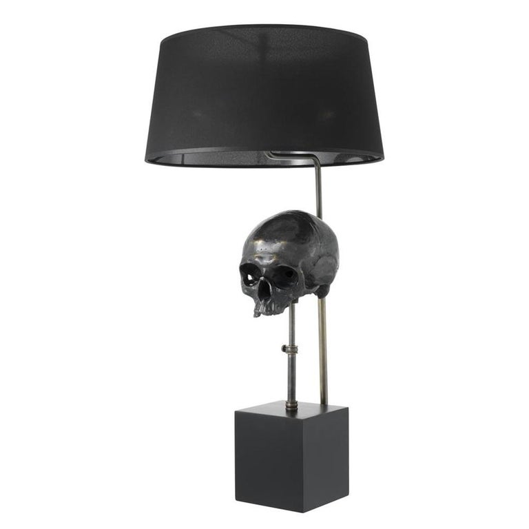Skull Table Lamp at 1stDibs