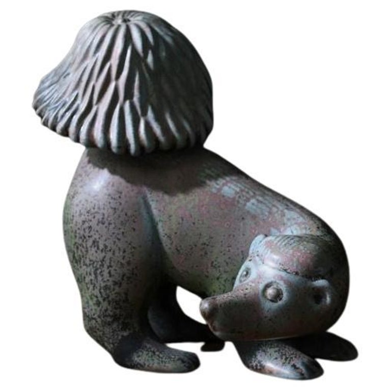 Skunk Figurine in Ceramic by Gunnar Nylund For Sale at 1stDibs | skunk ...