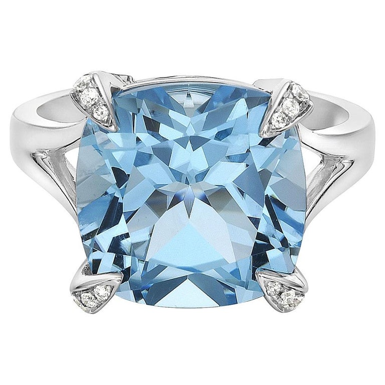 Sky Blue Topaz Ring For Sale at 1stDibs