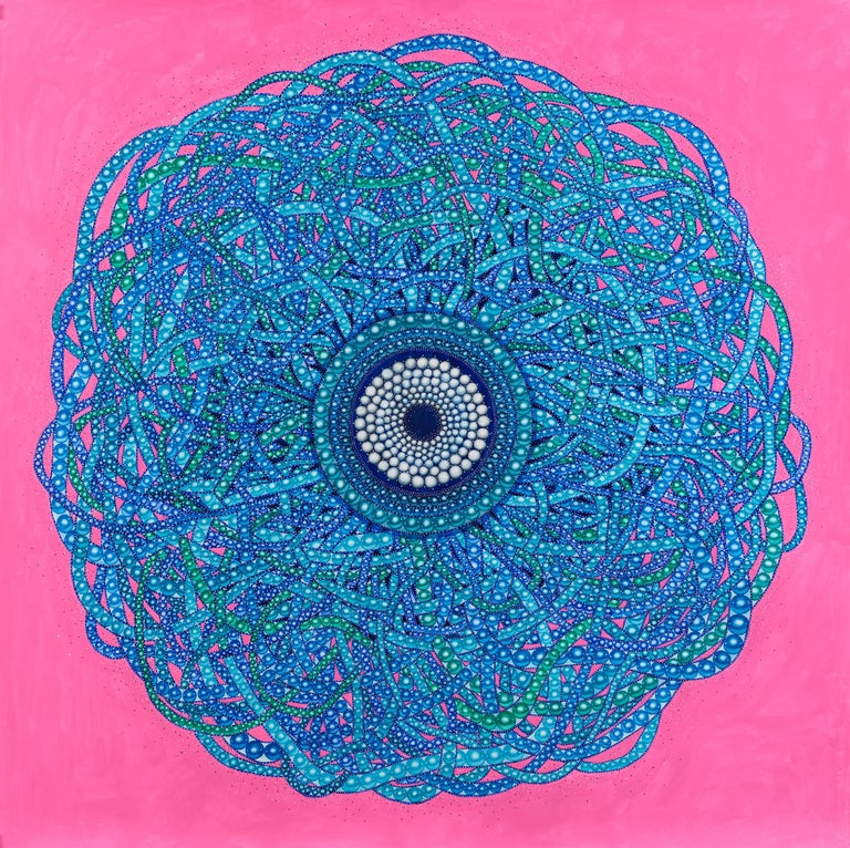 Sky Kim - Spiraling Strands of Human DNA For Sale at 1stDibs