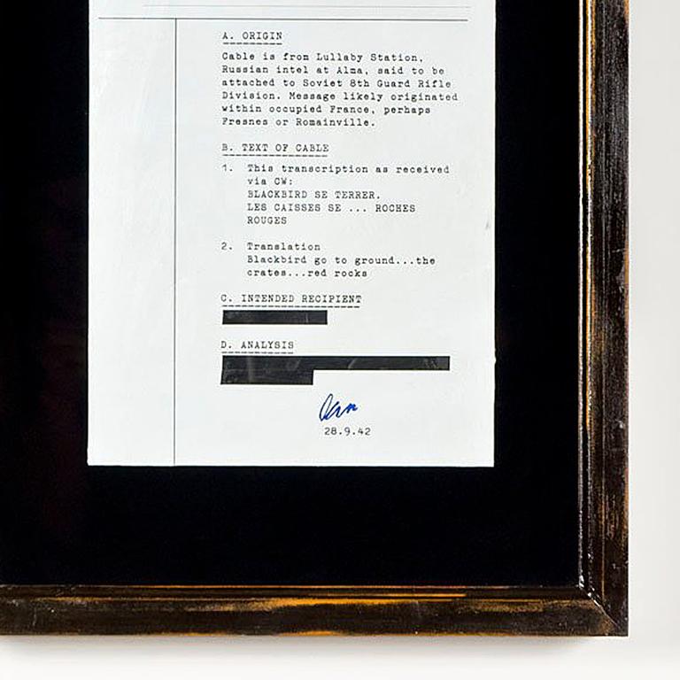 Skylar Fein - Cable to Count Gerald O'Kelly De Gallagh For Sale at 1stDibs