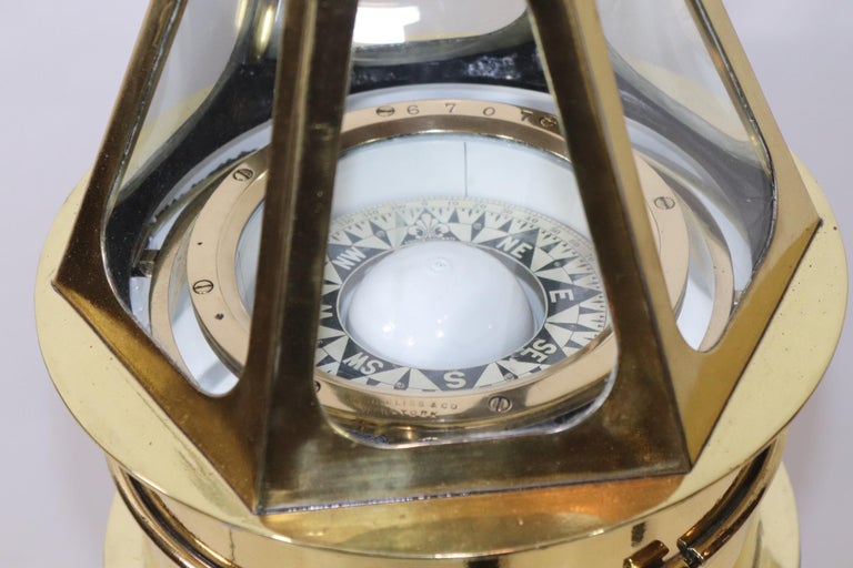 Skylight Yacht Binnacle Compass For Sale at 1stDibs