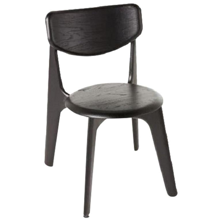 Slab Chair Black For Sale at 1stDibs