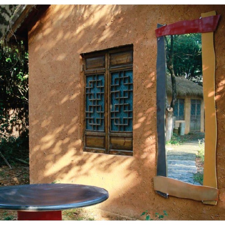 Slab Mirror, Large by WL Ceramics For Sale at 1stDibs