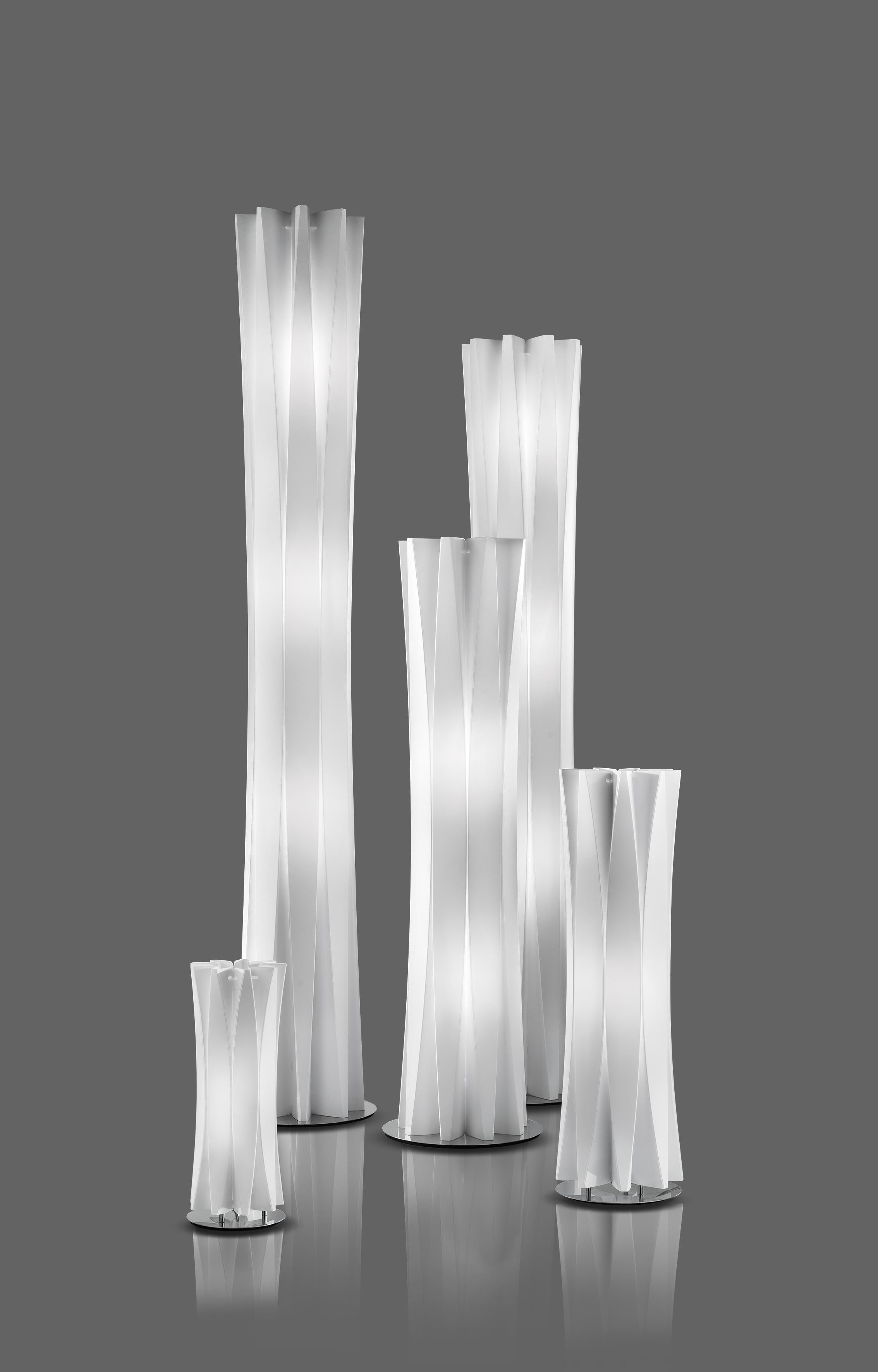 SLAMP Bach Large Floor Light in White by Francesco Paretti at 1stDibs