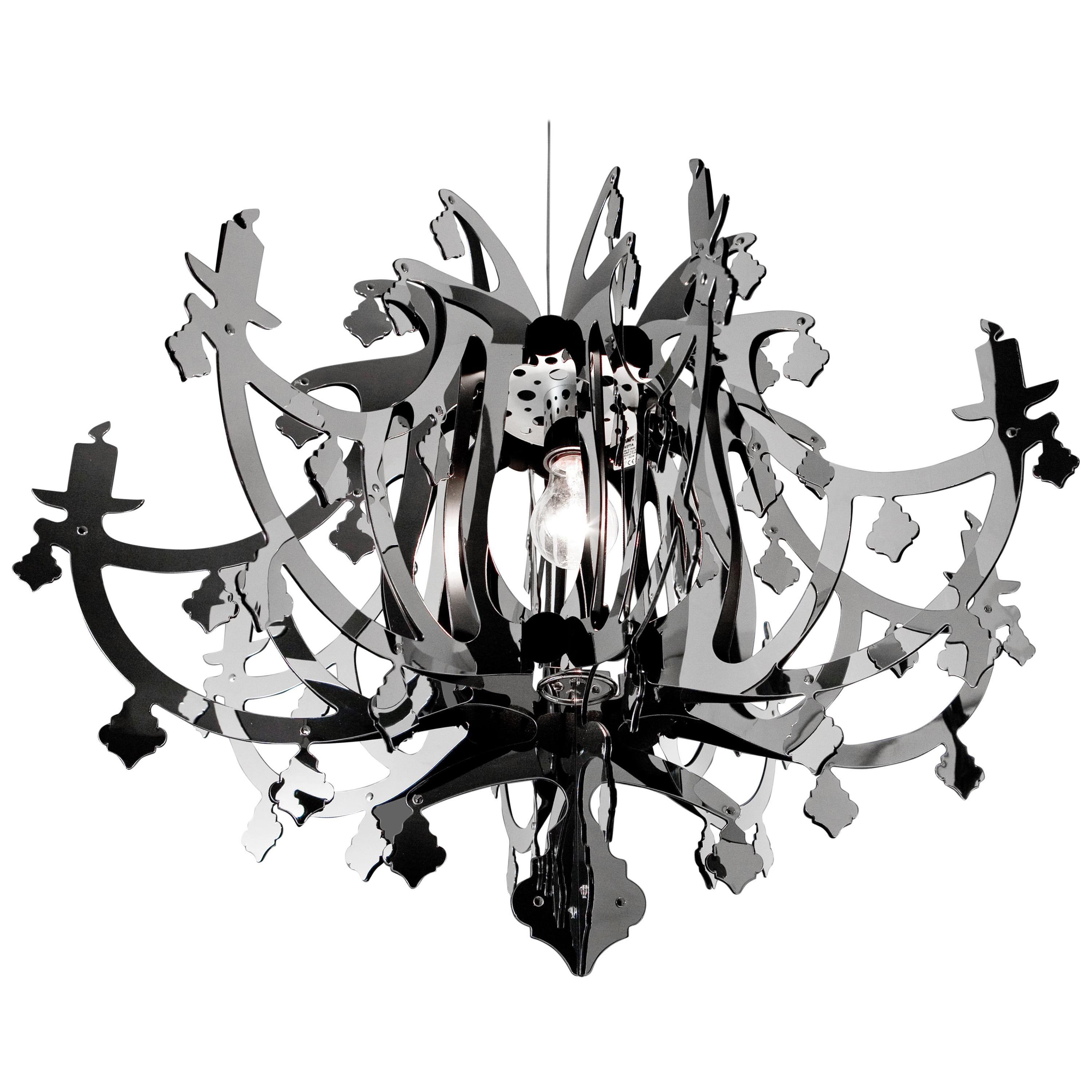 SLAMP Ginetta Pendant Light in Silver by Nigel Coates For Sale at 1stDibs