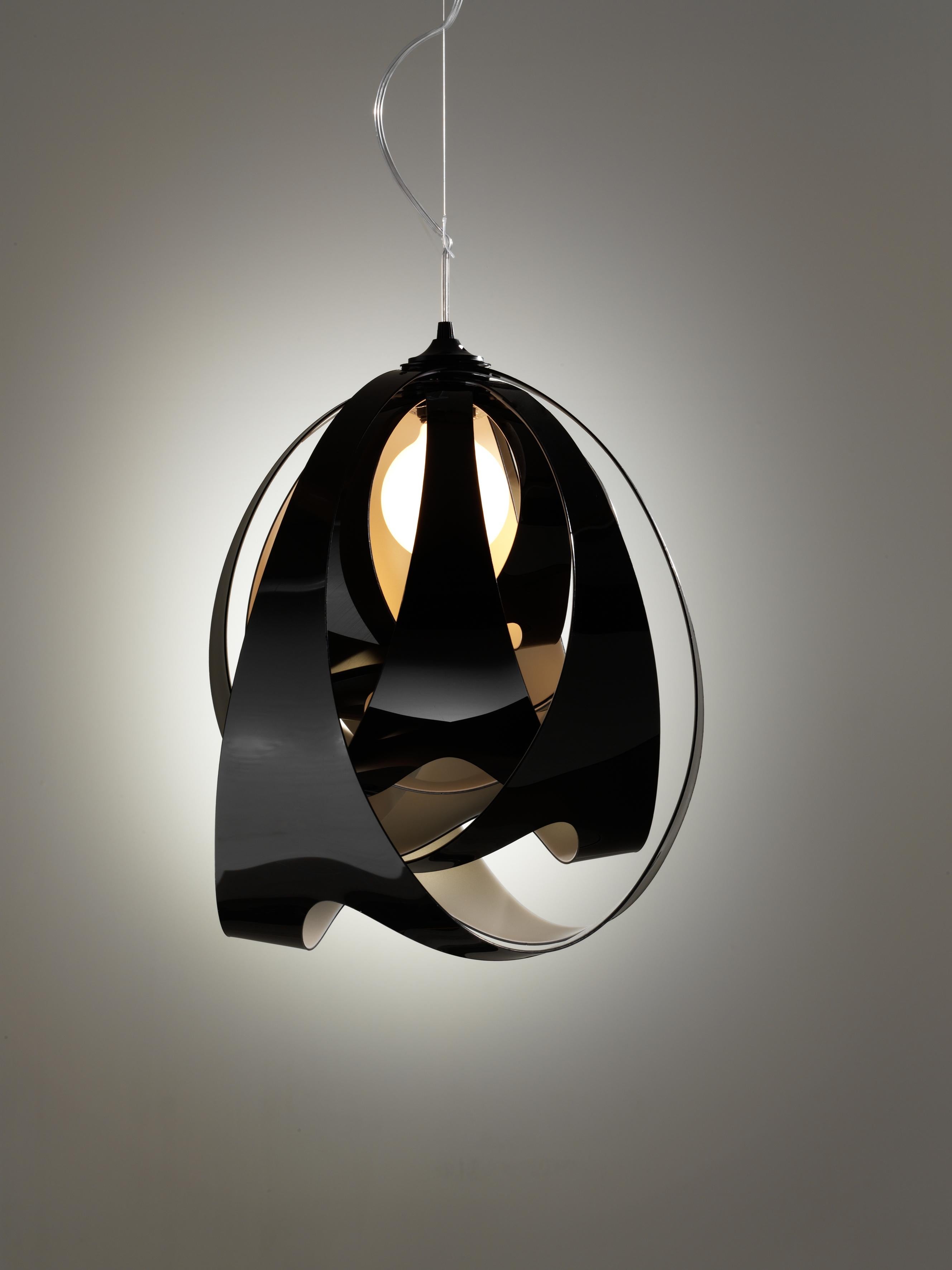 SLAMP Goccia Pendant Light in Jet by Nigel Coates at 1stDibs
