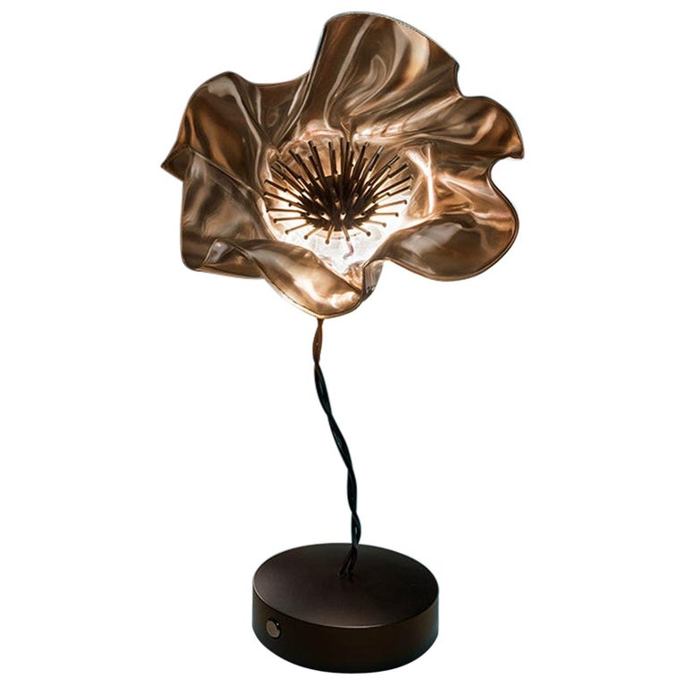 Slamp LaFleur Battery Table Lamp Velvet by Marc Sadler For Sale at 1stDibs