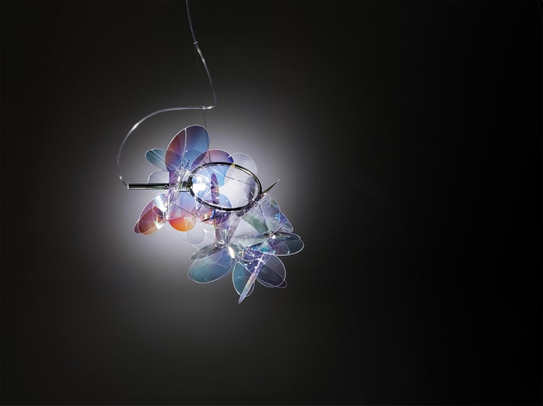 Slamp Mille Bolle Pendant Light in Iridescent by Adriano Rachele For ...