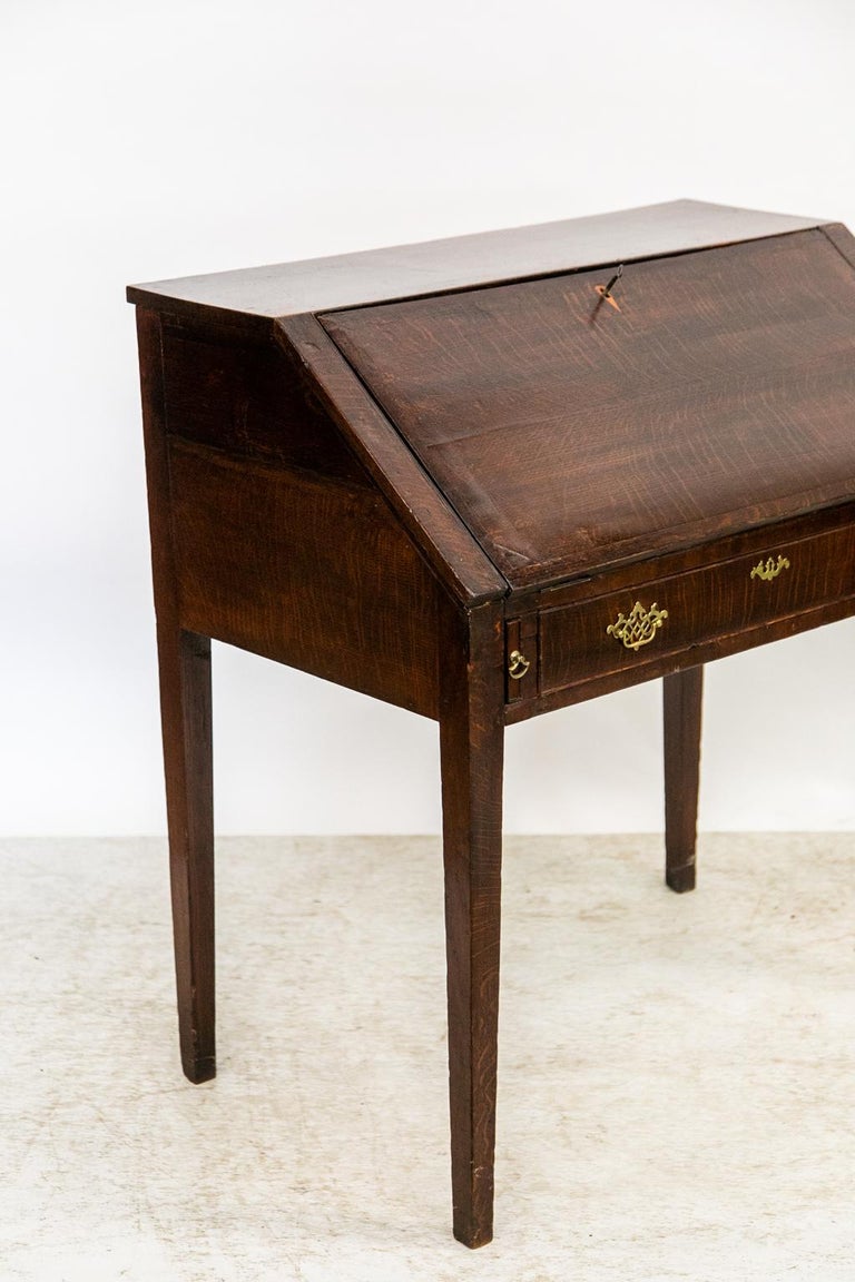 Slant Top Desk On Stand For Sale at 1stDibs