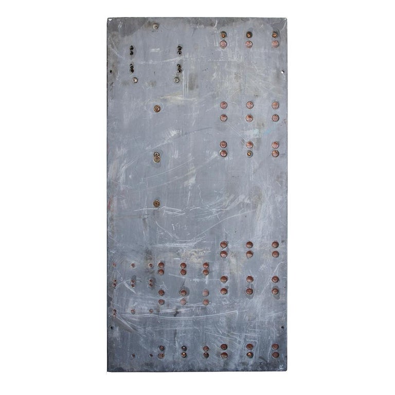 Slate and Copper Switch Board at 1stDibs