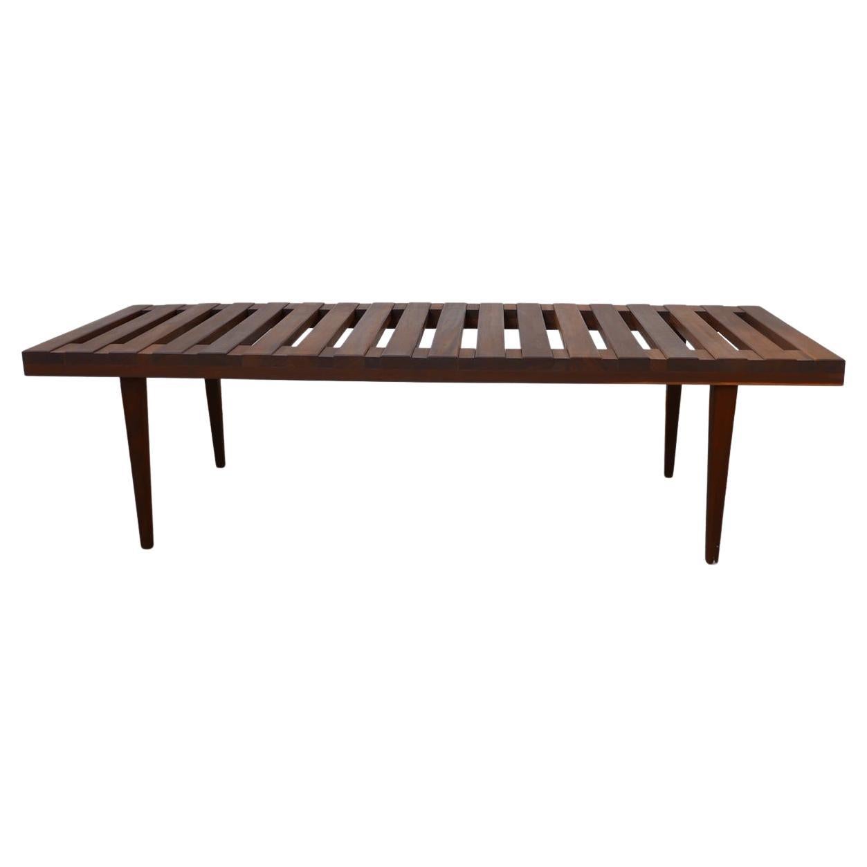 Mid Century Bench/Coffee Table at 1stDibs