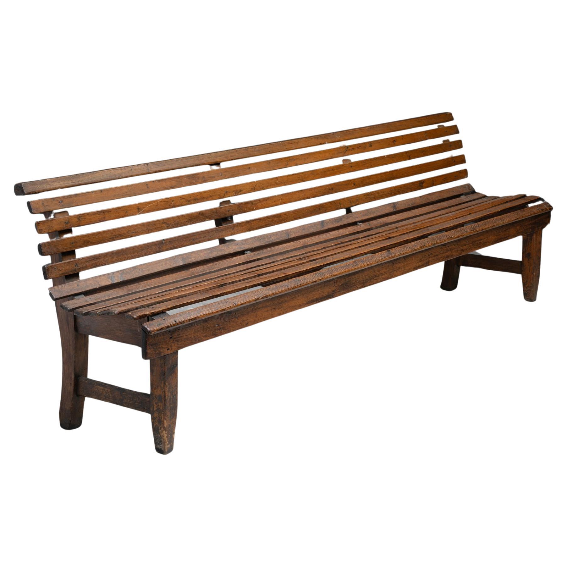 Marble and Shattuck Mahogany Bank of England Bench at 1stDibs | the ...