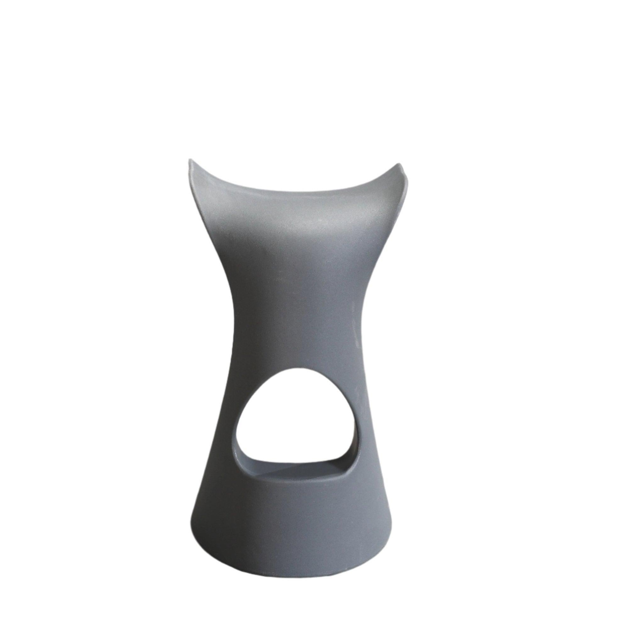 Slide Koncord Grey Stool by Karim Rashid For Sale at 1stDibs