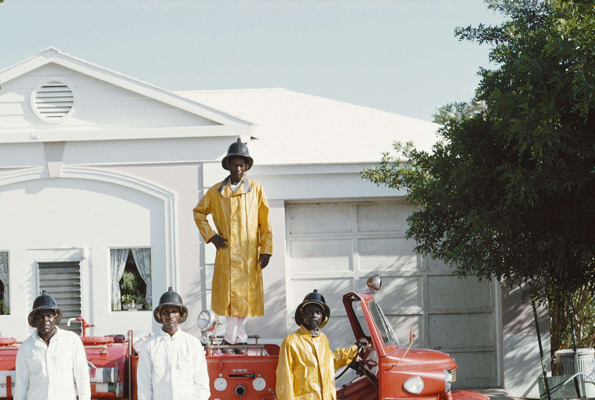 Slim Aarons - Lyford Cay Fire Service, Bahamas, Estate Edition ...