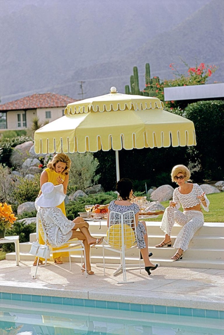 Slim Aarons - Palm Springs Life Slim Aarons Estate Stamped Print For ...