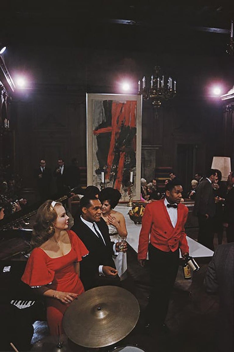 Slim Aarons - Slim Aarons Estate Print - Party At The Playboy Mansion ...