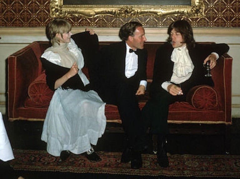 Slim Aarons - Pop and Society: Mick Jagger and Marianne Faithfull at ...